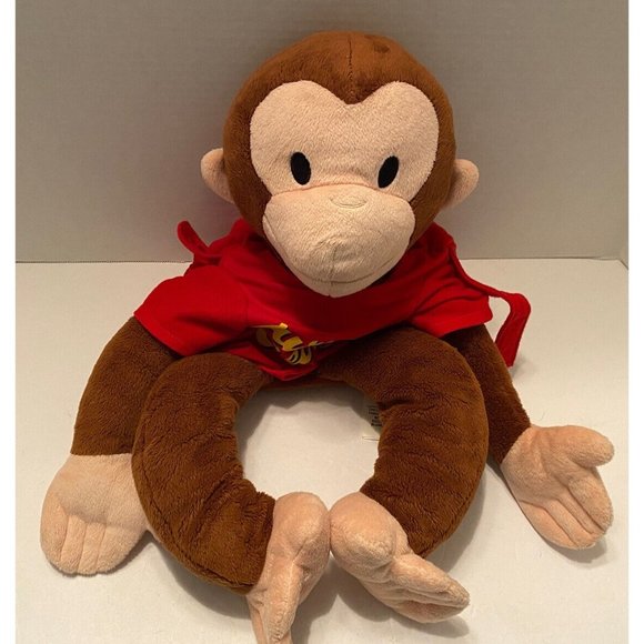 Zoobies | Toys | Zoobies Curious George 22 Plush Zippered Storage ...
